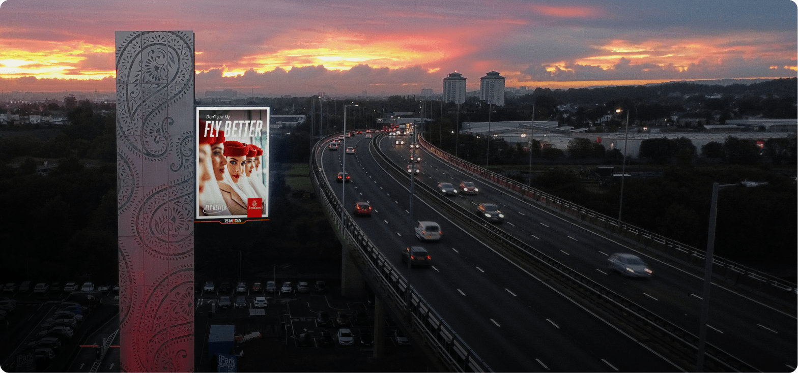 Rise - Premium Digital Billboard Advertising - 75Media