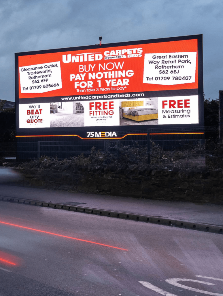 75Media - The #1 Billboard Advertising Network For Brands in the UK