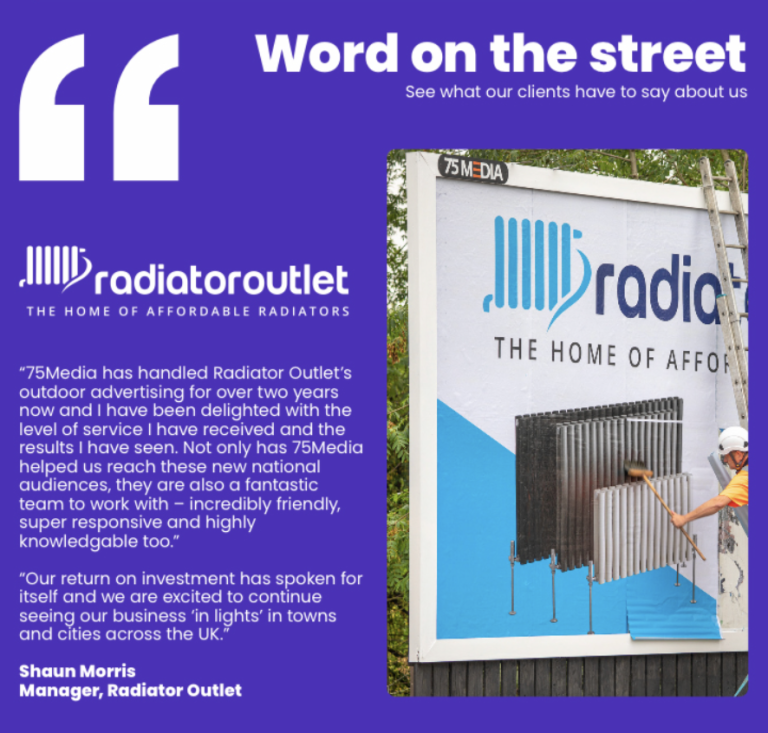 75Media - The #1 UK Outdoor Billboard Advertising Network